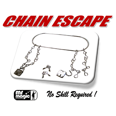 Chain Escape (con lucchetti) - Manette di Houdini