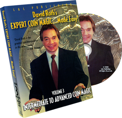 David Roth's Expert Coin Magic Made Easy Vol 3 (Intermediate to ...